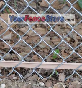 Bottom Channel Locking Device for Chain Link Fence Slats | Your Fence Store