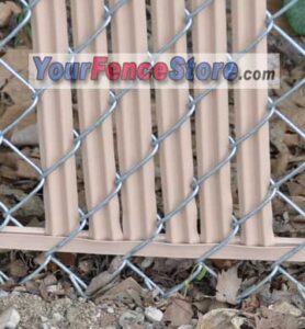 Lite Link / EZ Fence Slat Single Wall - Bottom Locking 85% Privacy ...