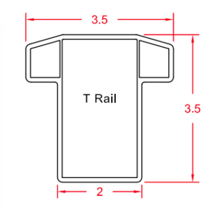 T-Rail - Stair - Railing Brackets | Your Fence Store
