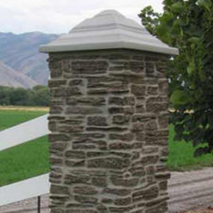 Faux Rock Pillars | Your Fence Store